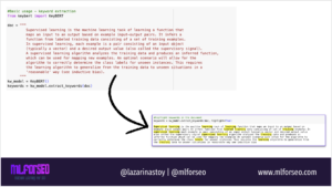 How to do keyword clustering with KeyBERT - MLforSEO